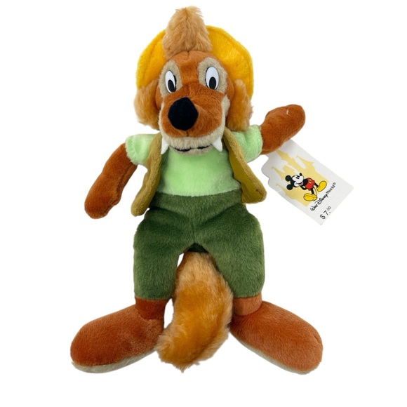 Disney | Toys | Nwt Walt Disney World Parks Vintage Brer Fox Plush ...